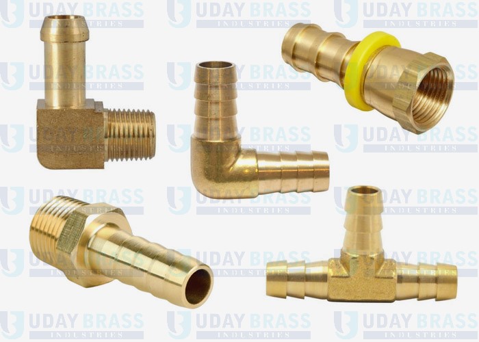 Brass Hose Barb Fittings - Uday Brass Industries